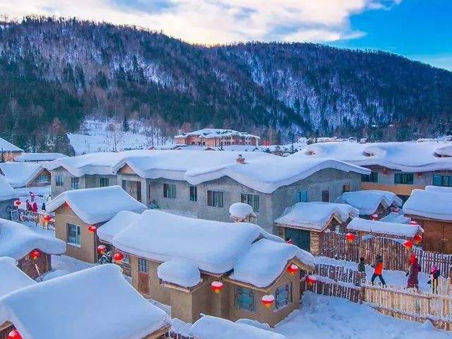 China's most beautiful snow scene